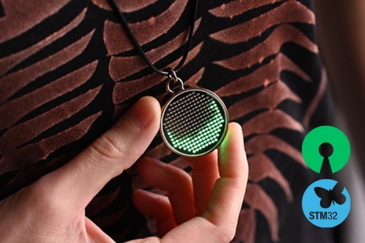 Fluid Pendant - An Interactive RealTime Fluid Simulation with STM32